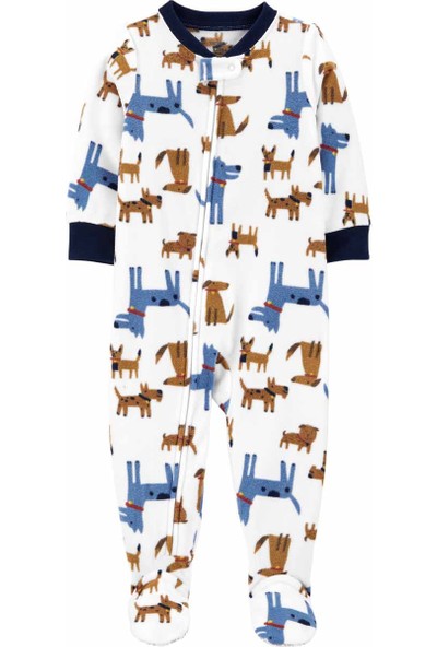 Carter's Erkek Çocuk Köpek Desenli Uzun Kollu Patikli Uyku Tulumu Carter's Erkek Çocuk Köpek Desenli Uzun Kollu Patikli Uyku Tulumu