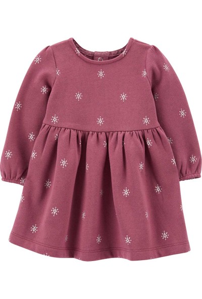 Carter's Kız Bebek Uzun Kollu Elbise Mor Carter's Kız Bebek Uzun Kollu Elbise Mor