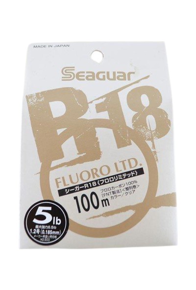 Seaguar R18 Fluoro Ltd %100 Fluoro Carbon Misina 100MT
