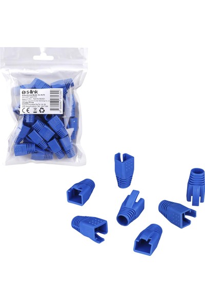 S-Link RJ45 Cat7 Kılıf (25 Adet) S-Link SL-RJ70 S-Link RJ45 Cat7 Kılıf (25 Adet) S-Link SL-RJ70
