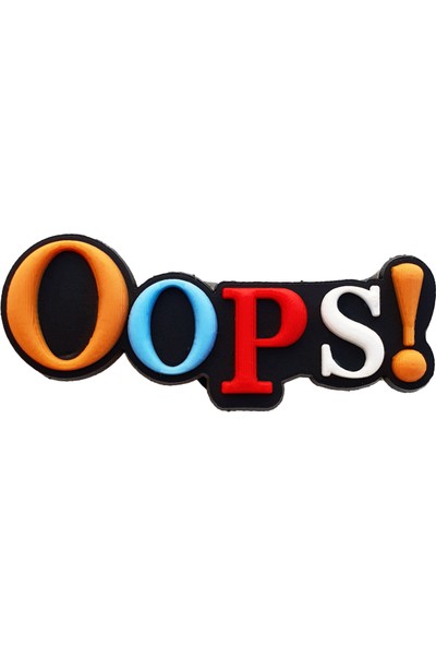 Yazı Crocs Terlik Süsleri R2