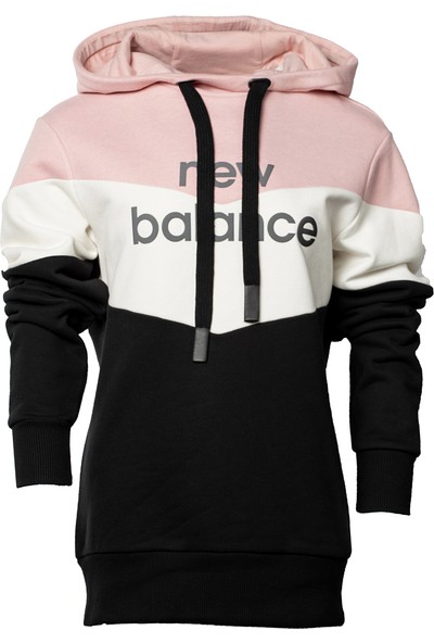 New Balance WPH3106-PNK Kadın Kapüşonlu Sweatshirt