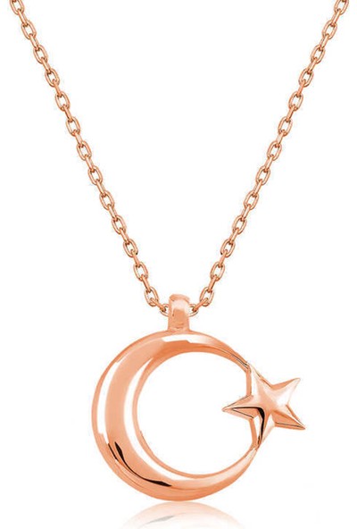 Hercai Store 925 Ayar Gümüş Ay Yıldız Kadın Kolye Hercai Store 925 Ayar Gümüş Ay Yıldız Kadın Kolye