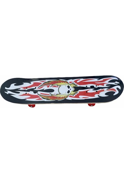 Muba Silikon Tekerli Çift Taraf Desenli Orta Boy Kaykay 60X15CM