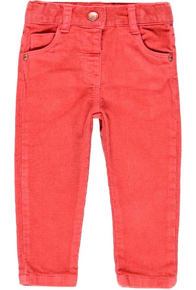 Boboli Kız Çocuk Pantolon Kırmızı Boboli Kız Çocuk Pantolon Kırmızı
