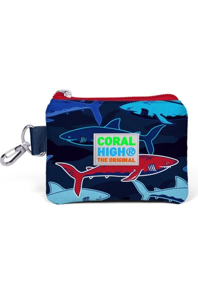 Coral High Kids Lacivert Siyah Bozuk Para Çantası 21818