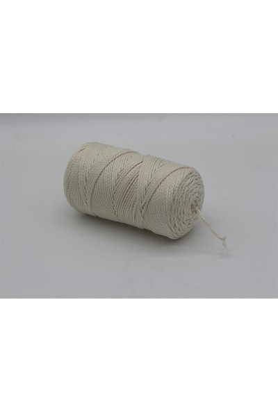 Hobimos Re-Cotton 3 mm 250 gr 150 Metre Pamuk El Örgü Makrome Ipi Hobimos Re-Cotton 3 mm 250 gr 150 Metre Pamuk El Örgü Makrome Ipi