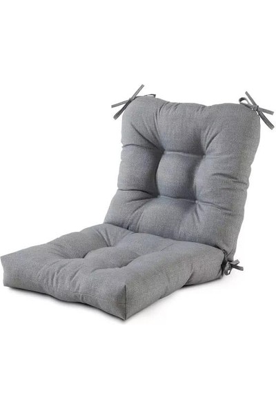 Altın Pamuk Altınpamuk Pofidik Gri Beta Arkalıklı Sandalye Minderi Özel Dikişli Bağcıklı 40X84 cm Altın Pamuk Altınpamuk Pofidik Gri Beta Arkalıklı Sandalye Minderi Özel Dikişli Bağcıklı 40X84 cm