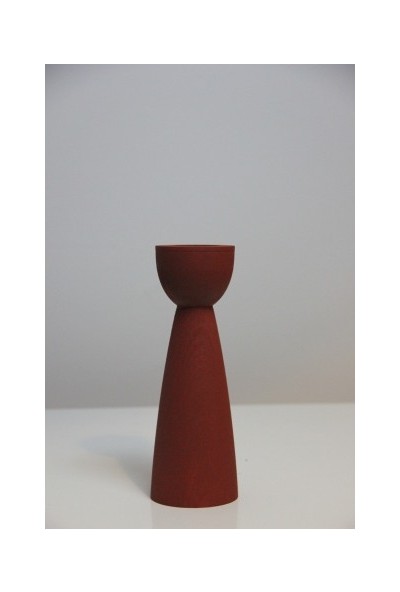 Athe Smurf Ahşap Mumluk/şamdan