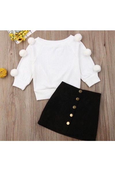 Ada Global Kız Etek Bluz Takım