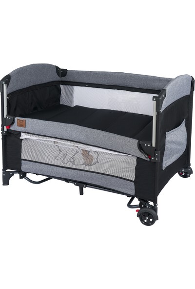 Mamma Papillon Anne Yanı Park Yatak Beşik 70 x 110 cm