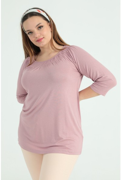 Modaplaza Kadın Büyük Beden Gipeli Bluz