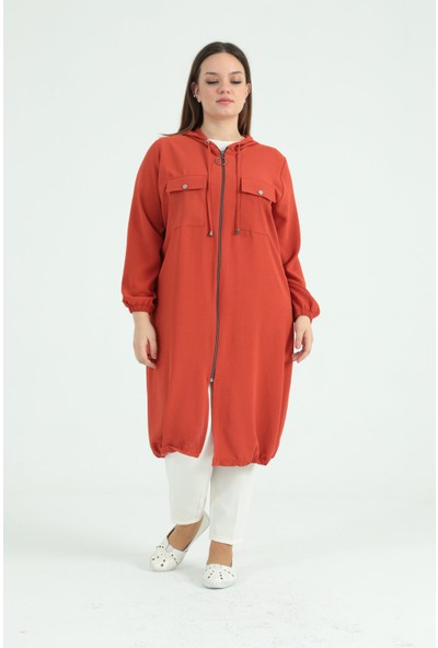 Modaplaza Kadın Kapşonlu Kap 4076