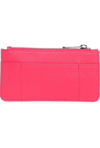 Armani Exchange 948445CC72320375 Kırmızı Kadın Fermuarlı Cüzdan