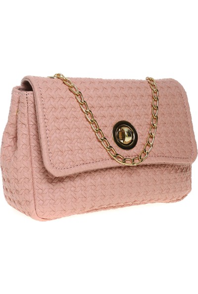 Fabrika Gül Kurusu Kadın Tote Çanta -Örgü Sorella