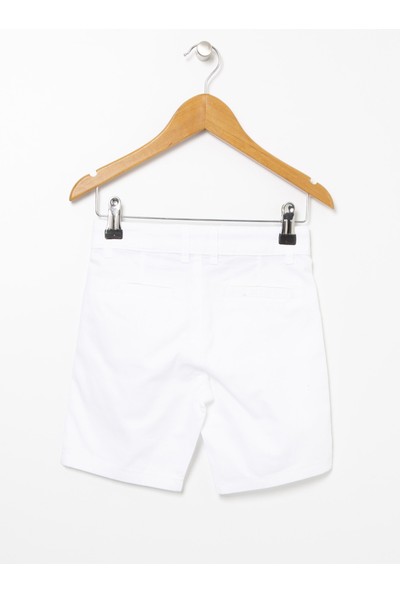 Koton Normal Kalıp Beyaz Erkek Çocuk Şort - 2Ykb46200Ow