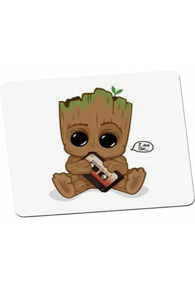 Panorama Ajans Galaxy Koruyucuları Şirin Groot Tasarımı Mouse Pad Panorama Ajans Galaxy Koruyucuları Şirin Groot Tasarımı Mouse Pad