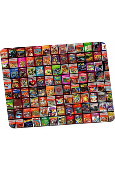 Panorama Ajans Nostalj Atari Kaset Oyunları Mouse Pad Panorama Ajans Nostalj Atari Kaset Oyunları Mouse Pad