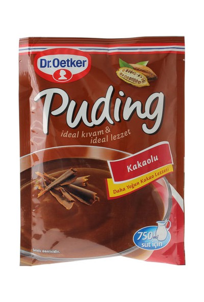 Dr. Oetker Puding Kakaolu 147GR x 24 Adet