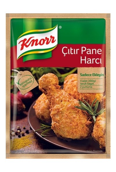 Knorr Çıtır Pane Harcı 90GR x 12 Adet Knorr Çıtır Pane Harcı 90GR x 12 Adet