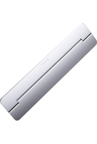 Metal Katlanır Dizüstü Standı Yükseltici Soğutma Destek Tabanı, Kompakt Boyut - Gümüş Metal Katlanır Dizüstü Standı Yükseltici Soğutma Destek Tabanı, Kompakt Boyut - Gümüş