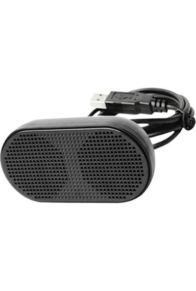 2x Mini USB Stereo Hoparlör Çift Boynuz Üniteleri Dahili Ses Kartı Dekoder Siyah 2x Mini USB Stereo Hoparlör Çift Boynuz Üniteleri Dahili Ses Kartı Dekoder Siyah