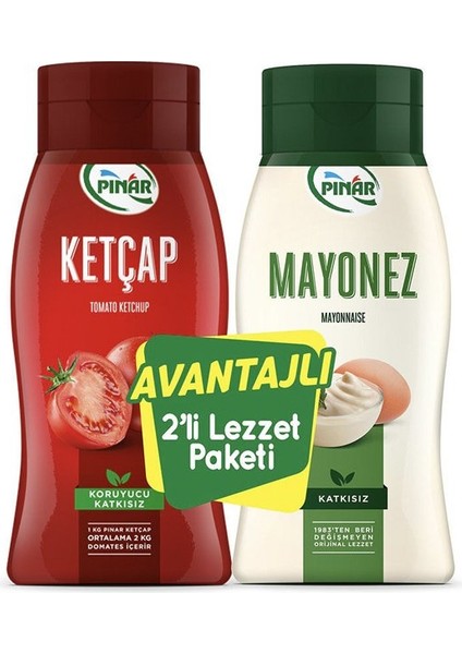 Pınar Ketcap 600GR+MAYONEZ 500GR Fiyatı - Taksit Seçenekleri