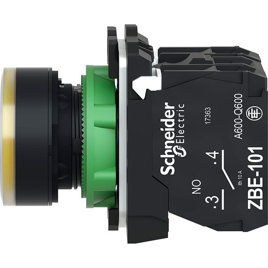 Schneider XB5AW35B5 Işikli Buton Sari LED 1na+1nk 24VAC/DC Fiyatı