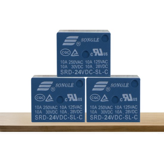 Elektromall SRD-24VDC-SL-C - 24V Role 10A 5pin (3 Adet) Fiyatı