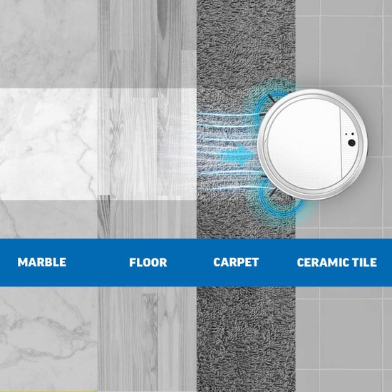 Robot Süpürge Güçlü Emme Zemin Süpürgesi Uv Dezenfeksiyon Fiyatı