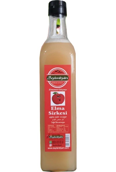 Beyler Diyarı Elma Sirkesi 500 ml