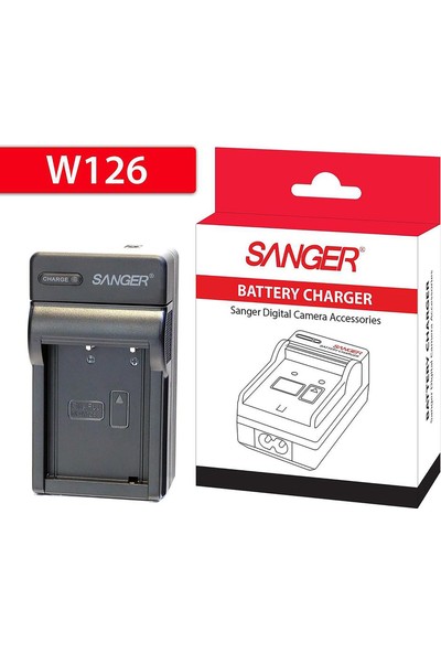 Sanger W126 Fujifilm Şarj Aleti Şarz Cihazı