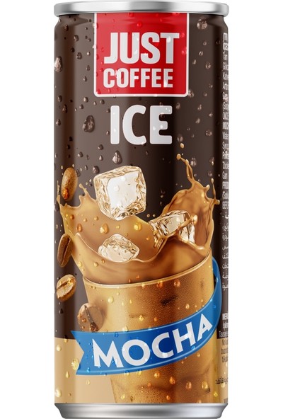 Just Coffee Ice Coffee Mocha 12 x 200 ml Hazır Soğuk Kahve Just Coffee Ice Coffee Mocha 12 x 200 ml Hazır Soğuk Kahve