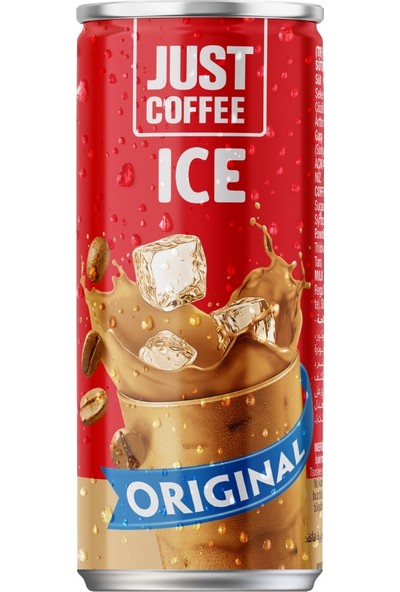Just Coffee Ice Coffee Original 12 x 200 ml Hazır Soğuk Kahve Just Coffee Ice Coffee Original 12 x 200 ml Hazır Soğuk Kahve
