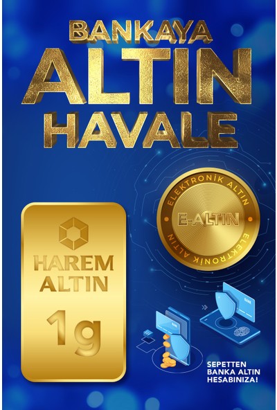 Harem Altın 1 Gram (0.99 Has) Altın Havale