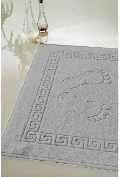 Regule 4 'lü Orient Serisi Ayak Havlusu 50 x 70 Gri