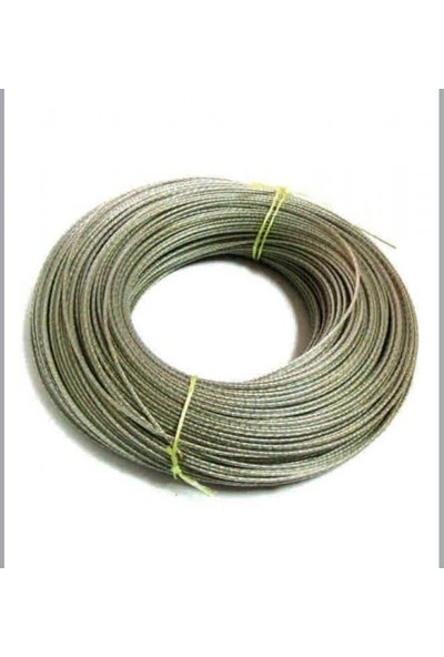 Komodo Pvc Kaplı Çelik Halat (Izoleli) 3MM*200M