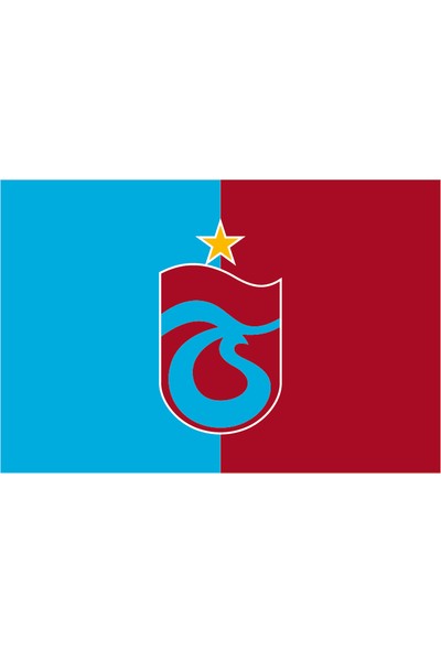 Derin Concept Trabzonspor Bayrağı 70X105 cm Raşel Kumaş
