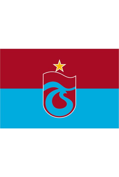 Derin Concept Trabzonspor Bayrağı 70X105 cm Raşel Kumaş