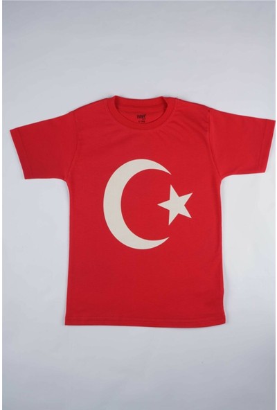Miniko Kids 29 Ekim Atatürk Türk Bayrağı Baskılı Kısa Kol Pamuk Tişört Miniko Kids 29 Ekim Atatürk Türk Bayrağı Baskılı Kısa Kol Pamuk Tişört
