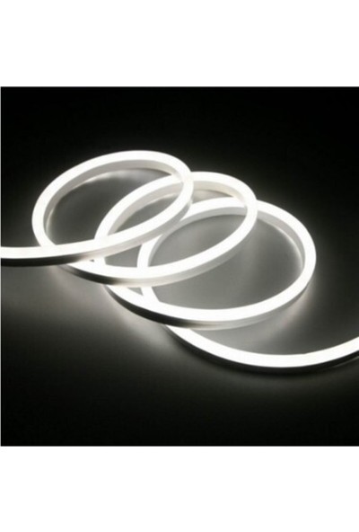 Viralighting Neon Esnek Şerit LED 10 Metre Beyaz + 220 Volt Fiş Viralighting Neon Esnek Şerit LED 10 Metre Beyaz + 220 Volt Fiş