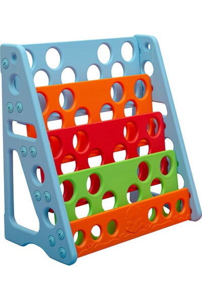 Bahçe Oyuncak Çocuk Kitaplık - Renkli Çocuk Kitaplık