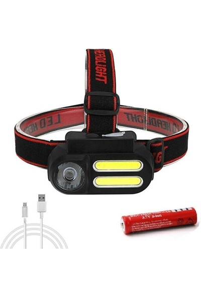 Gold Orion Cob LED Özellikli USB Şarjlı 4 Modlu Oynar Başlıklı Kafa Lambası OR-611 Gold Orion Cob LED Özellikli USB Şarjlı 4 Modlu Oynar Başlıklı Kafa Lambası OR-611