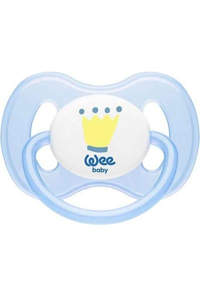 Wee Baby Damaklı Kelebek Emzik 0-6 Ay (1 No), 6-18 Ay (2 No)