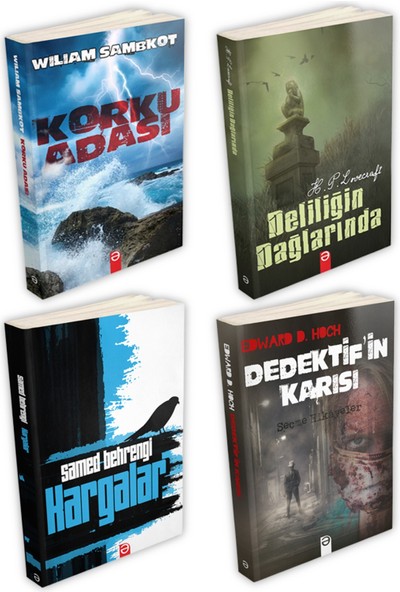 Korku ve Macera Seti - 4 Kitap Korku ve Macera Seti - 4 Kitap