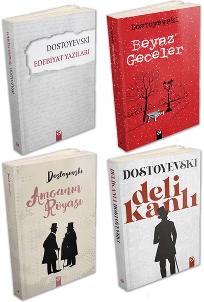 Dostoyevski Seti (4 Kitap)