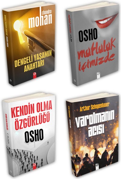 Dünya Çapında En Iyi Kişisel Gelişim Seti (4 Kitap) Set 2 Dünya Çapında En Iyi Kişisel Gelişim Seti (4 Kitap) Set 2