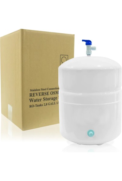 Hanedan 12 Litre Çelik Su Arıtma Tankı 3,2 Galon Çelik Tank