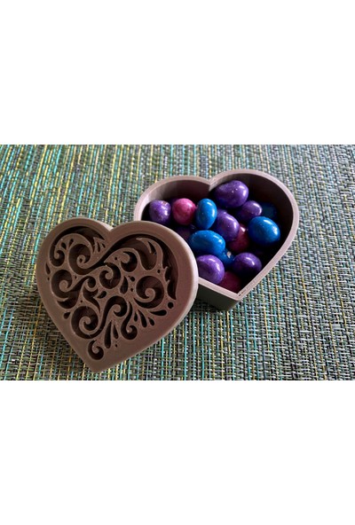 Sevgililer Günü Kalp Şeklinde Kutu