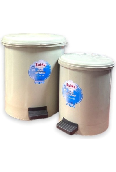 Balıkçı Plastik Çöp Kova Seti + Çöp Poşeti Hediyeli Balıkçı Plastik Çöp Kova Seti + Çöp Poşeti Hediyeli